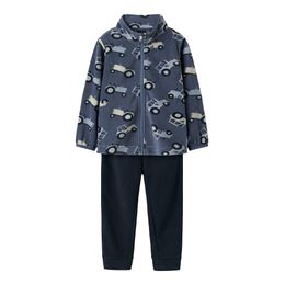 name it 2tlg. Outfit "Spektra" in Dunkelblau - 42% | Gr&ouml;&szlig;e 128 | Babyjacken