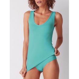 COTONELLA Hemdchen "Tiffany" in Cyan - 21% | Gr&ouml;&szlig;e S | Damen-loungewear