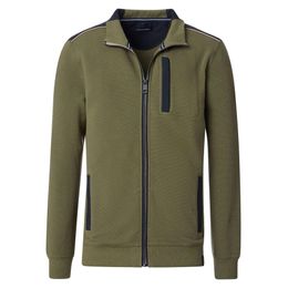 Casamoda Sweatjacke in Khaki - 64% | Gr&ouml;&szlig;e S | Herren-sweatshirts-jacken