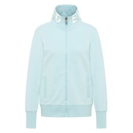 ELBSAND Sweatjacke "Alvis" in Hellblau - 48% | Gr&ouml;&szlig;e S | Damen-sweatshirts-jacken