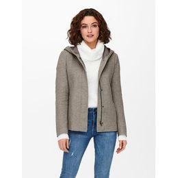 Only &Uuml;bergangsjacke in Taupe - 32% | Gr&ouml;&szlig;e XS | Damenjacken