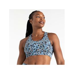 Dare 2b Sport-BH "Swift II" in Blau - Medium - 78% | Gr&ouml;&szlig;e M | Damen-sportunterwaesche