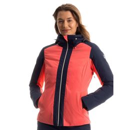 Fischer Ski-/ Snowboardjacke in Rot/ Schwarz - 55% | Gr&ouml;&szlig;e XL | Damen-outdoorjacken