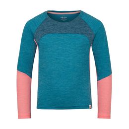 Trollkids Funktionsshirt "Seiland" in Blau/ Rosa - 43% | Gr&ouml;&szlig;e 110 | Kinder-oberteile