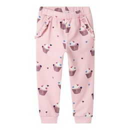 name it Sweathose in Rosa - 37% | Gr&ouml;&szlig;e 128 | Kinderhosen