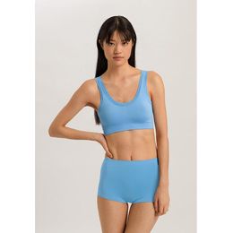 Hanro Bustier in Hellblau - 62% | Gr&ouml;&szlig;e M | Damen-bhs
