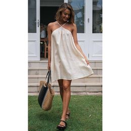 LA Angels Kleid in Creme - 57% | Gr&ouml;&szlig;e M | Damen-kleider