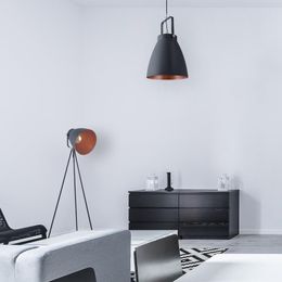 Paco Home Pendelleuchte &raquo;BOONE PD&laquo; E27 Stehleuchte Modern Wohnzimmer Industrial Scheinwerfer Design E27 grau