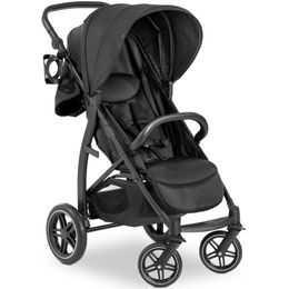 hauck Kinder-Buggy &raquo;Rapid 4D Air, black&laquo; mit verl&auml;ngerbarem 3-Zonen Verdeck schwarz Kinder-Buggy