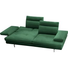Calia italia 3,5-Sitzer &raquo;Toby Wing, italienisches Designsofa, super bequem, Megasofa&laquo; inkl. Sitztiefenverstellung und Armteilfunktion, F&uuml;&szlig;e in Schwarz