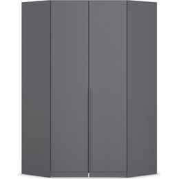OTTO home Eckkleiderschrank &raquo;Kleiderschrank Schrank Ankleidezimmer Schlafzimmer Garderobe AGORDO&laquo; in zwei Griff-Farben, Breite/Tiefe 117x117 cm, H&ouml;hen