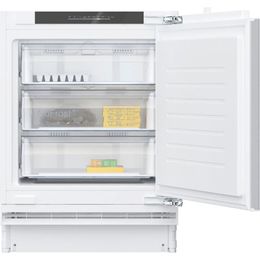 Neff Einbaugefrierschrank N 70 &raquo;GU7213DE0&laquo; 82 cm hoch 59,8 cm breit silber No Frost &ndash; nie wieder abtauen!