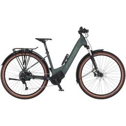 FISCHER BIKE Fischer Fahrrad Damen FISCHER Fahrrad &raquo;TERRA T100 43 711&laquo; 10 Gang Shimano Schaltwerk Deore Schaltwerk Mittelmotor Pedelec, Elektrofahrrad f&uuml;r Damen 