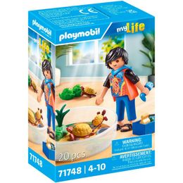 Playmobil Konstruktions-Spielset &raquo;Schildkr&ouml;ten-Terrarium (71748), My Life&laquo; bunt Konstruktions-Spielset