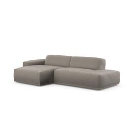 Trendmanufaktur Ecksofa &raquo;Braga, mit hochwertigem Kaltschaum, L-Form, in Cord erh&auml;ltlich&laquo; modernes Sofa, Couch mit hohem Sitzkomfort, 275/72/160 cm (B/