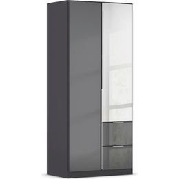 OTTO home Dreht&uuml;renschrank &raquo;Kleiderschrank Kleiderschr&auml;nke Schrank Garderobe AGORDO mit Glasfront&laquo; in zwei Griff-Farben, Breiten 91-360 cm, mit 