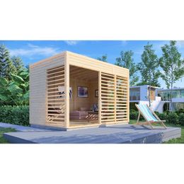 BERTILO Pavillon &raquo;Pavillon Modern Art 2&laquo; beige