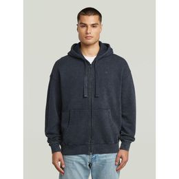 G-Star Raw G-Star Herren G-STAR Longpullover &raquo;Washed Loose Full Zip Hoodie&laquo; M