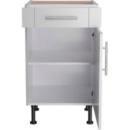 KOCHSTATION Unterschrank &raquo;KS-Ahus&laquo; Breite 50 cm grau