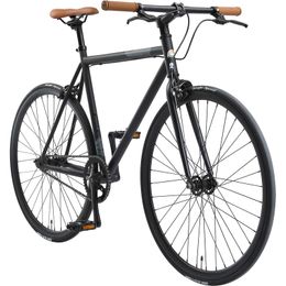 Bikestar Singlespeed 1 Gang Shimano f&uuml;r Damen und Herren schwarz Singlespeed