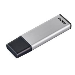 Hama USB-Stick &raquo;Classic, USB 3.0&laquo; (16 GB USB 3.0 ) silber Aluminium USB-3.0-Super-Speed f&uuml;r noch schnellere Lese- und Schreibraten