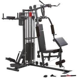 Christopeit Sport Kraftstation &raquo;Kraftstation SP 5000&laquo; 12 Gewichtsbl&ouml;cke Butterflystange, Latzug, Ruderfunktion und mehr, max. Benutzergewicht 130 kg, max. 