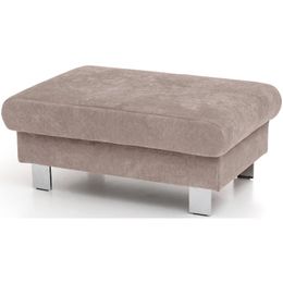 COTTA Hocker &raquo;Komaris, B: 100 cm&laquo; individuell zu kombinieren braun Microfaser PRIMABELLE (100% Polyester);Kunstleder SOFTLUX;Feinstruktur (100% 