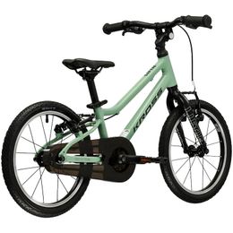 Kinderfahrrad &raquo;KROSS Kinderrad Lightweight Liftie 16" gr&uuml;n&laquo; 1 Gang ohne Schaltung gr&uuml;n Kinderfahrrad