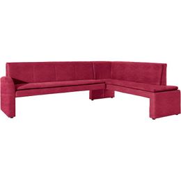 exxpo - sofa fashion Eckbank &raquo;Cortado, elegant und modern mit hohem Sitzkomfort&laquo; hohe Bodenfreiheit, sch&ouml;ne Detailverarbeitung, wahlweise Lederbezug 
