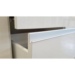 Home Affaire Highboard &raquo;Magic, Highboard, Hochschrank, Hochkommode&laquo; mit 1 T&uuml;r und 4 Schubk&auml;sten, Hochglanz lackiert, Breite 120 wei&szlig; FSC -