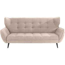Home Affaire 3-Sitzer &raquo;Ariana&laquo; Big-Sofa bzw. stylischer Hochlehner beige 100% Polyester