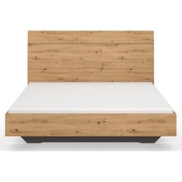 Rauch Futonbett &raquo;Einzelbett Doppelbett Holzbett KOLUNA Breite 180 cm&laquo; Liegefl&auml;che 180x200 cm, Bettseitenh&ouml;he 41 cm, mit hohem Kopfteil in Lattenoptik 