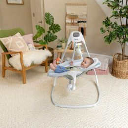 Ingenuity Babywippe &raquo;SimpleComfort Compact Soothing Swing - Everston&laquo; mit Sound-Effekt grau Babywippe