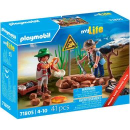 Playmobil Konstruktions-Spielset &raquo;Urzeit-Schatzsuche (71805), Wild Life&laquo; Made in Europe bunt Konstruktions-Spielset