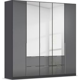OTTO home Dreht&uuml;renschrank &raquo;Kleiderschrank Kleiderschr&auml;nke Schrank Garderobe AGORDO mit Glasfront&laquo; in zwei Griff-Farben, Breiten 91-360 cm, mit 