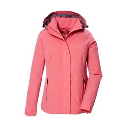 Killtec Damen Funktionsjacke &raquo;KOS 362 WMN JCKT&laquo; Wasser- und winddicht, atmungsaktiv, verstellbare Kapuze orange 44