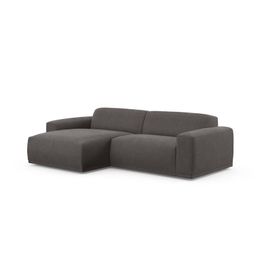 Trendmanufaktur Ecksofa &raquo;Braga, mit hochwertigem Kaltschaum, L-Form, in Cord erh&auml;ltlich&laquo; modernes Sofa, Couch mit hohem Sitzkomfort, 255/72/160 cm (B/