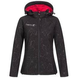 DEPROC Active Damen DEPROC Active Softshelljacke &raquo;ISLAY PEAK WOMEN&laquo; auch in Gro&szlig;en Gr&ouml;&szlig;en erh&auml;ltlich schwarz 54 (XXL)