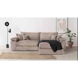 Home Affaire Ecksofa &raquo;Soft&Cosy XXL L-Form, B: 303 cm - OTTO. Verl&auml;ssliche Qualit&auml;t.&laquo; Mega-Sofa, Cord oder Chenille-Struktur, mit Federkern & 4 