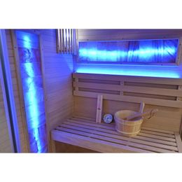 Sanotechnik Sauna &raquo;LUXOR 1&laquo; inkl. Salzsteine und Saunaofen