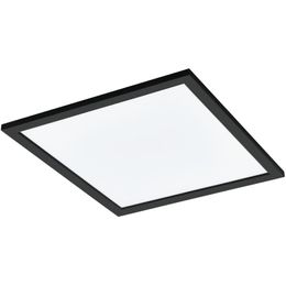 Eglo Deckenleuchte &raquo;SALOBRENA-Z&laquo; LED-Modul 1 Stk. warmwei&szlig; - kaltwei&szlig; Disco-Modus, App/Sprachsteuerung Alexa, 45x45x5cm, exkl. Fernbedienung schwarz