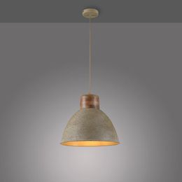 JUST LIGHT Pendelleuchte &raquo;SAMIA&laquo; E27 1 Stk. ExklusiveE27 grau