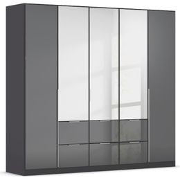 OTTO home Dreht&uuml;renschrank &raquo;Kleiderschrank Kleiderschr&auml;nke Schrank Garderobe AGORDO mit Glasfront&laquo; in zwei Griff-Farben, Breiten 91-360 cm, mit 