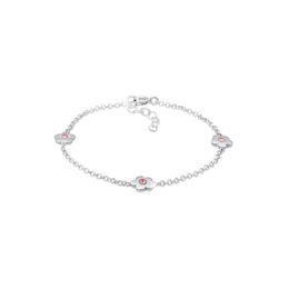 Elli Damen Armband &raquo;Kinder Blume mit Kristallen von Swarovski 925 Sterling Silber&laquo; silber