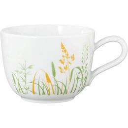 Seltmann Weiden Tasse &raquo;Liberty - Meadow Grasses green&laquo; Kaffeeobertasse 0,26 l wei&szlig; Porzellan