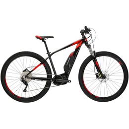 Kross Herren &raquo;E-MTB Level Boost 1.0 418 29 Zoll schwarz&laquo; 10 Gang Shimano DEORE M6000 Schaltwerk Kettenschaltung Mittelmotor 250 W Pedelec, 