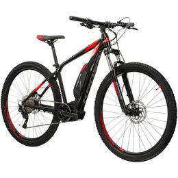 Kross Herren &raquo;E-MTB Level Boost 1.0 418 29 Zoll schwarz&laquo; 10 Gang Shimano DEORE M6000 Schaltwerk Kettenschaltung Mittelmotor 250 W Pedelec, 