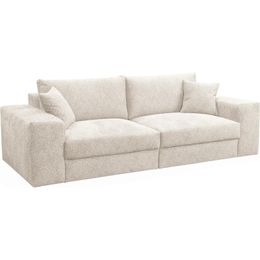WERK2 Big-Sofa &raquo;Rozzana Mega Sofa mit viel Platz, aktuelle Bez&uuml;ge. Breite 246cm&laquo; mit losen R&uuml;ckenkissen, gem&uuml;tlich, in Cord, Breitcord und Pl&uuml;sch 
