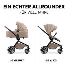 hauck Kombi-Kinderwagen &raquo;Move N Care Set&laquo; 22 kg belastbar bis 22 kg braun Kombi-Kinderwagen
