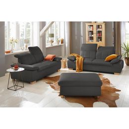 Home Affaire 2-Sitzer &raquo;Bergamo Multifunktions-Sofa, bequem und komfortabel&laquo; mit Armlehn-und R&uuml;ckenfunktion, Federkern braun Chenille 100% Polyester;